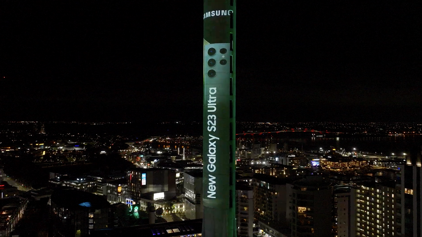 Cheil New Zealand | Sky Tower Work Detail