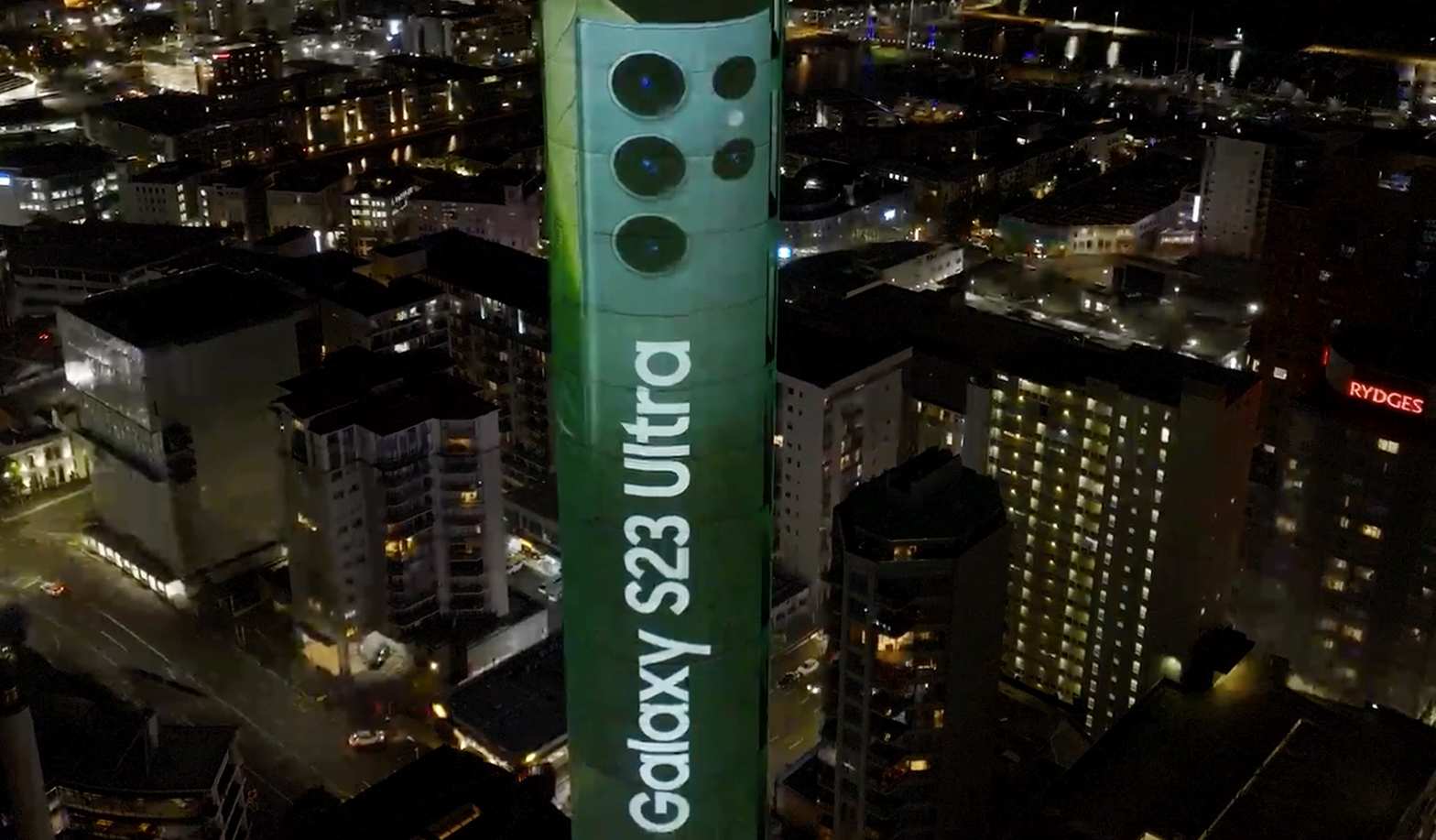 Cheil New Zealand | Sky Tower Work Detail